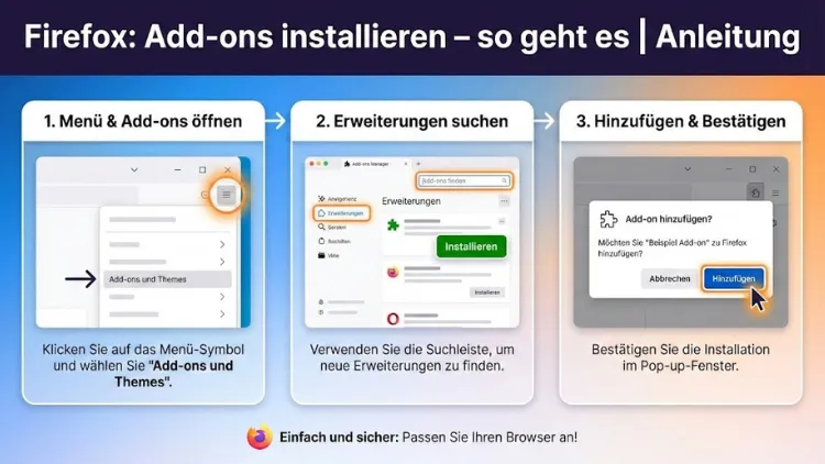 Firefox: Add-ons installieren – so geht es | Anleitung