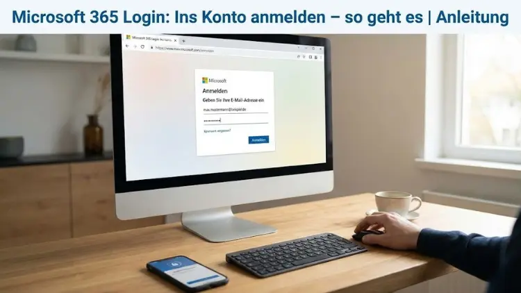Microsoft 365 Login: Ins Konto anmelden – so geht es | Anleitung